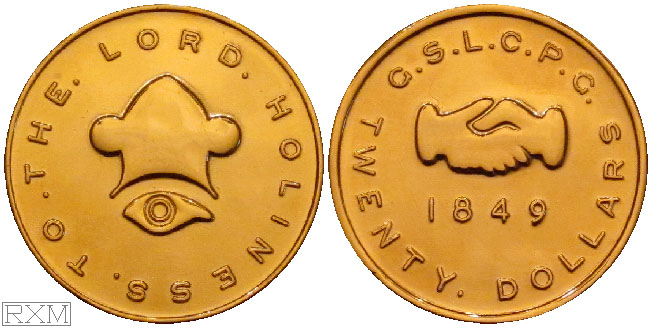 Mormon gold coin | Doug Steps Out